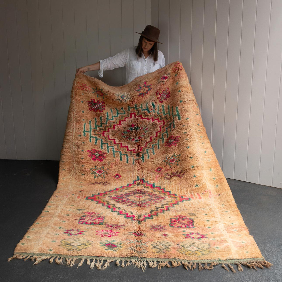 Asha | Vintage Moroccan Rug – Cactusilk